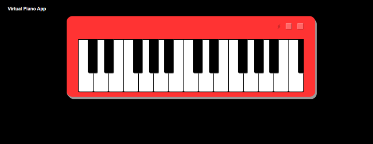 Simple Virtual Piano App using jQuery Free Source Code | SourceCodester